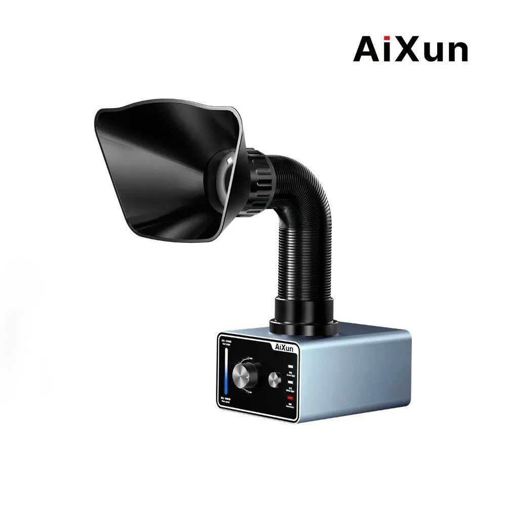 AiXun ES02 4000 об/мин Фумигатор для пайки, сварки и гравировки с функцией удаления дыма, запахов и частиц для ремонта мобильных телефонов