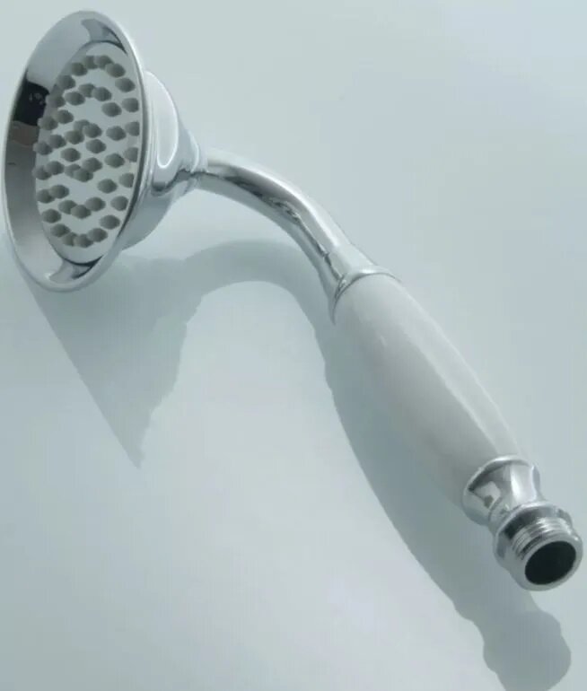 Лейка Ganzer для душа металлическая, хром GZ1009 ретро