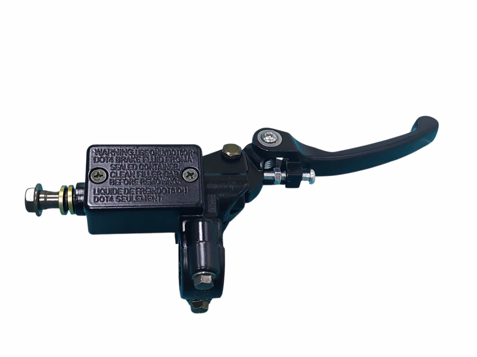 Машинка тормоза переднего с рычагом TTR125 (складывающийся) черная