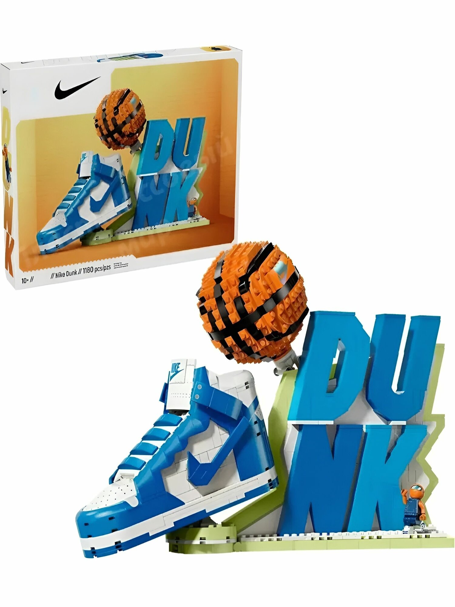 Конструктор Кроссовок Hайк Данки Nike Dunk 1180 деталей / 21839