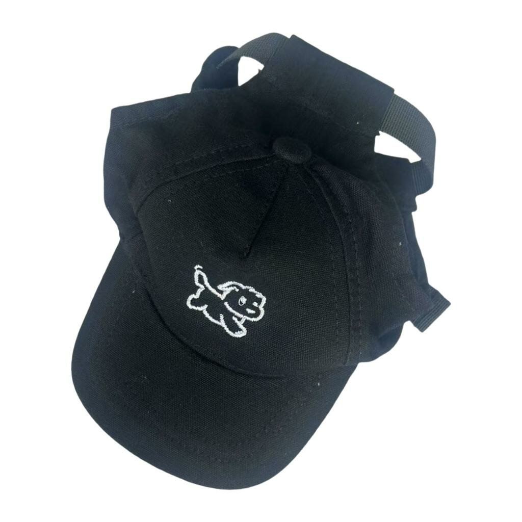 Бейсболка для собак Cap-Черный щенок