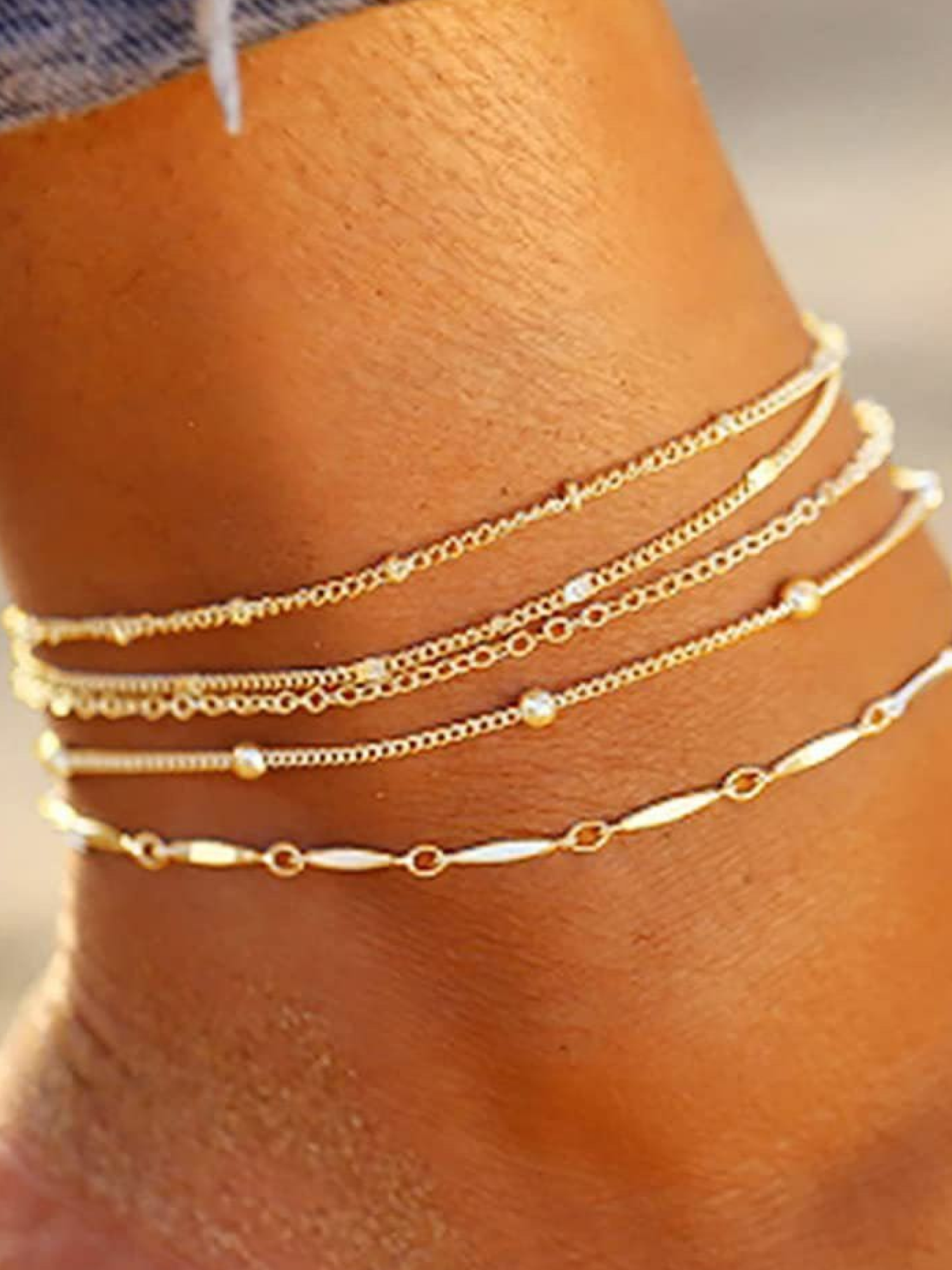 Браслет на ногу