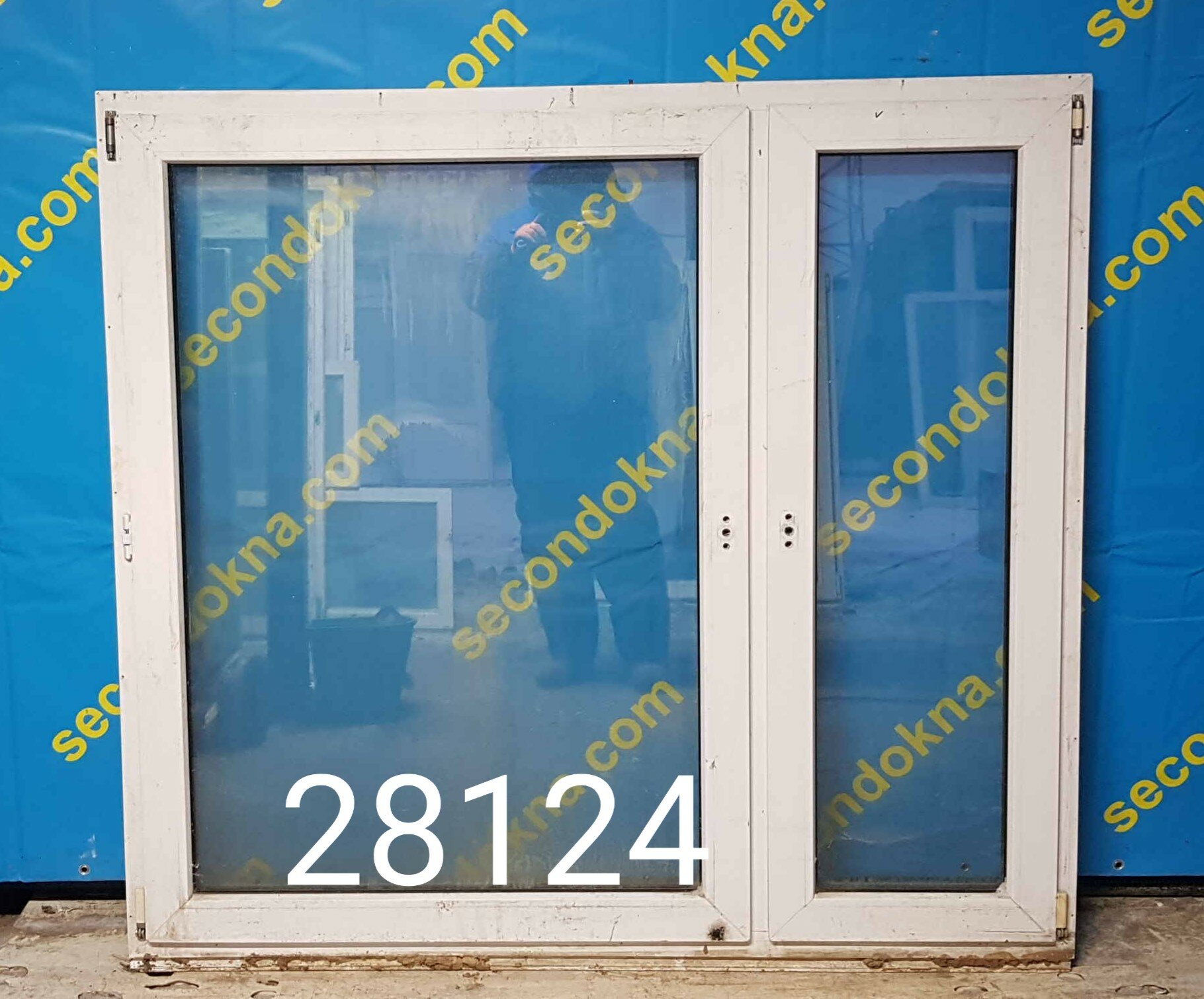 Пластиковое окно Б/У 1390(в)х1520(ш)