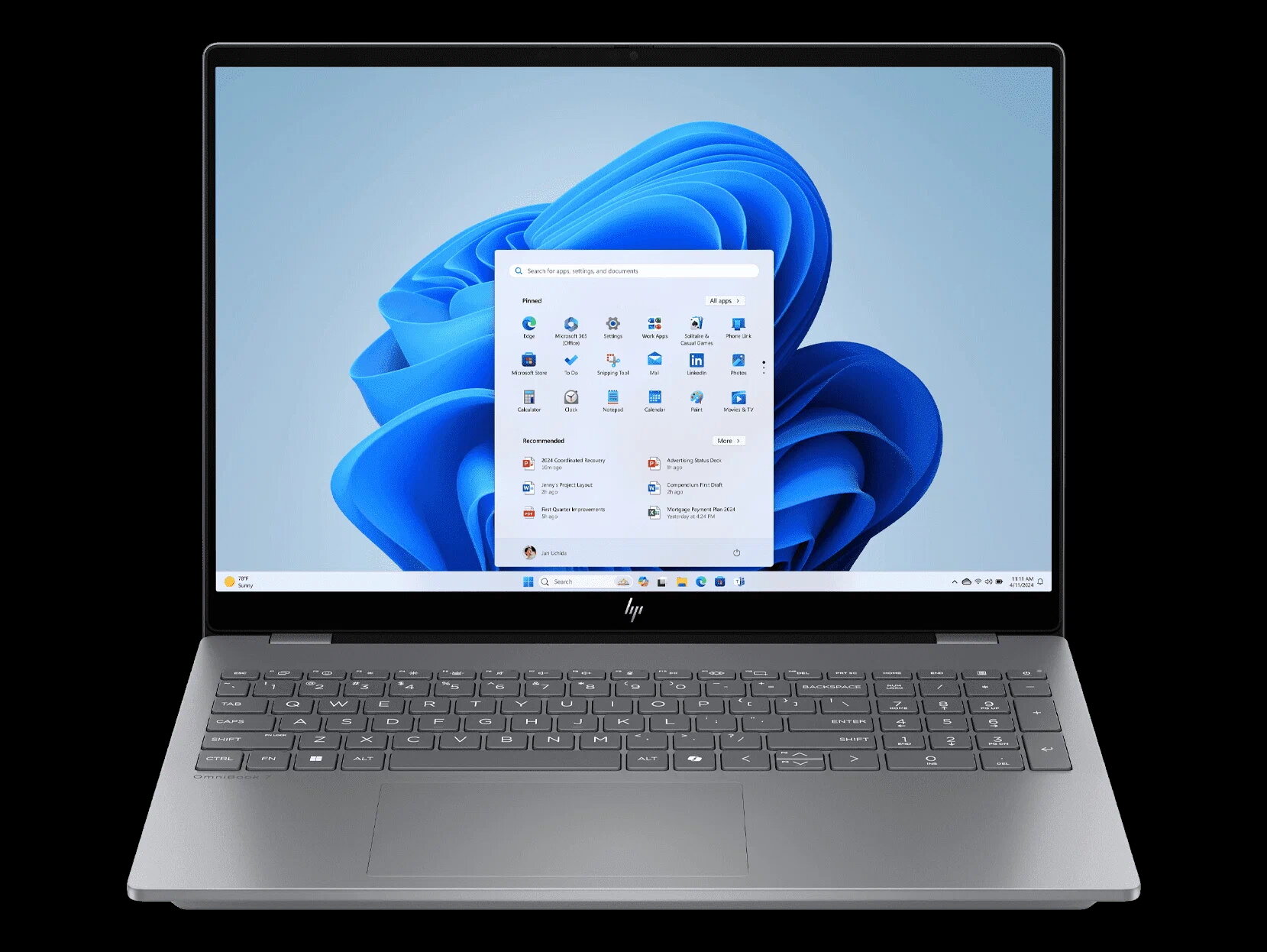 Ноутбук HP Omnibook 7, Core 9 270H, 32GB DDR 5, 1TB SSD, 16" WQXGA IPS, Win 11, Русская клавиатура