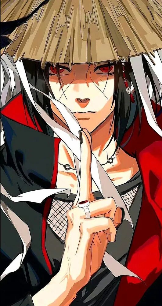 Алмазная Мозаика "Учиха Итачи" 40x50 См Алмазная Вышивка / Картина Стразами Подарков / Украшения