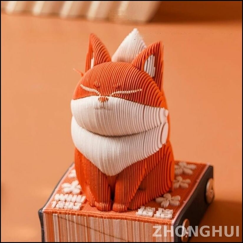 Уникальный подарок: отрывной 3D липкие записки, 9*5*5 см