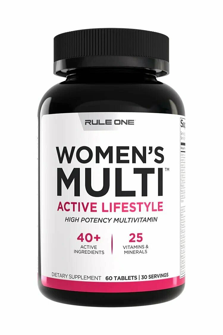 Витамины для женщин Women's Multi Active Lifestyle (60 tab) от Rule 1