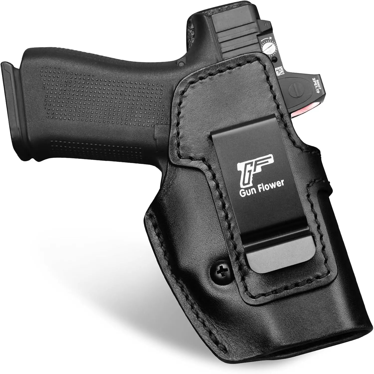 Кожаная кобура Gun Flower для Glock 43, 43X, 43X MOS