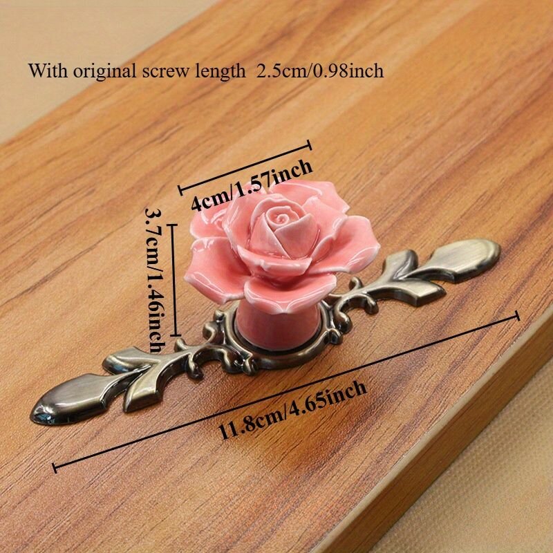 1 шт Розовая ручка