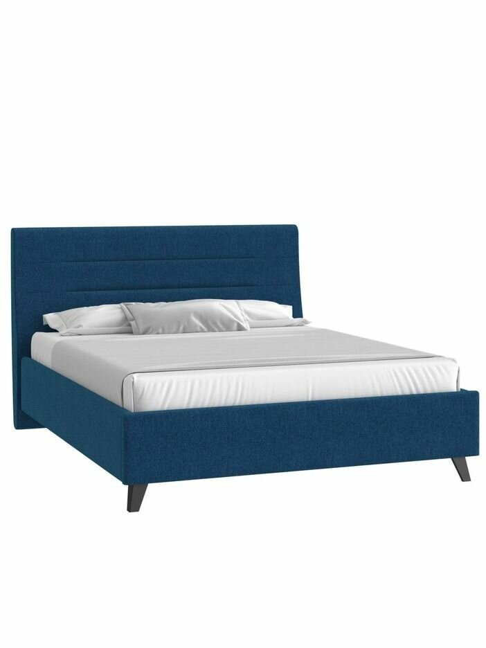 Кровать "веста" в ткани рогожка с подъемным механизмом