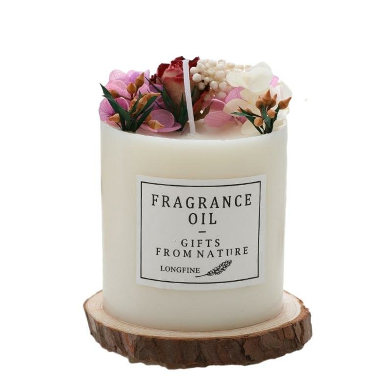 Ароматическая свеча с вечным цветком, B - 5