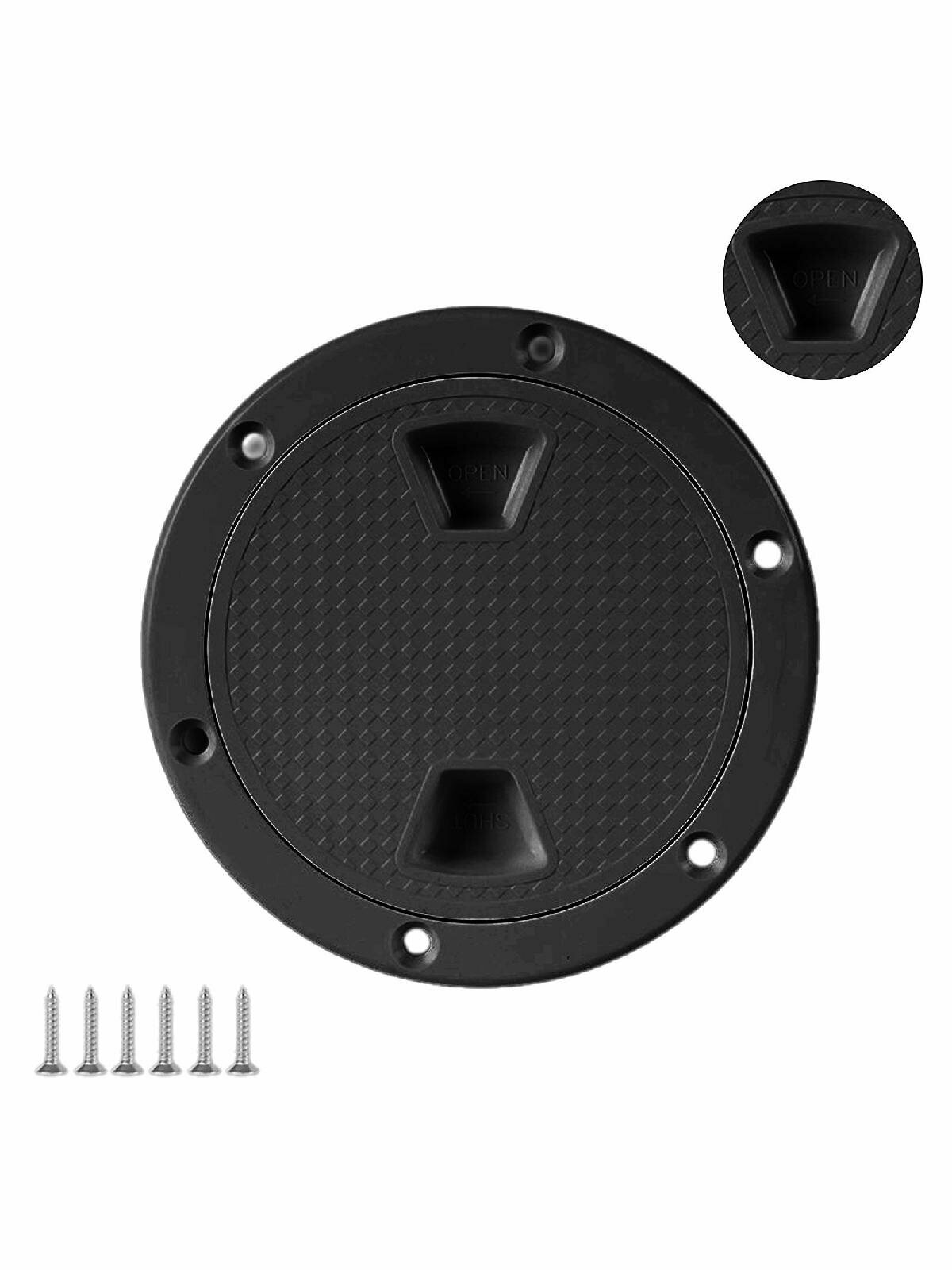 Модернизация Крышки люков доступа к лодке 4/6/8-дюймовая круглая смотровая панель из АБС-пластика