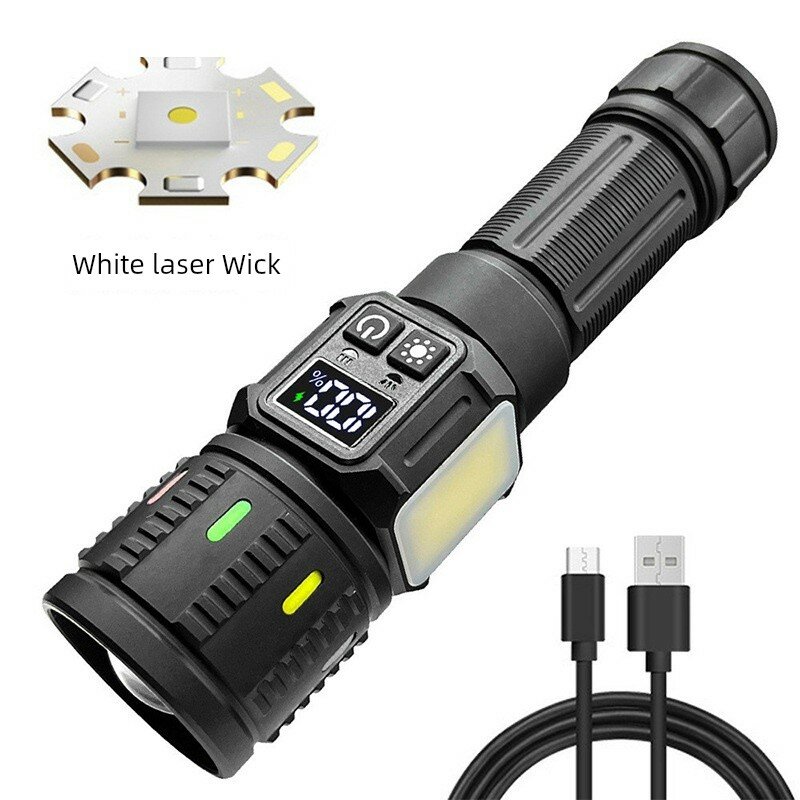 ASTEY-CSL-2307 Перезаряжаемый светодиодный фонарь с батареей 18650, фонарь для походов, один комплект