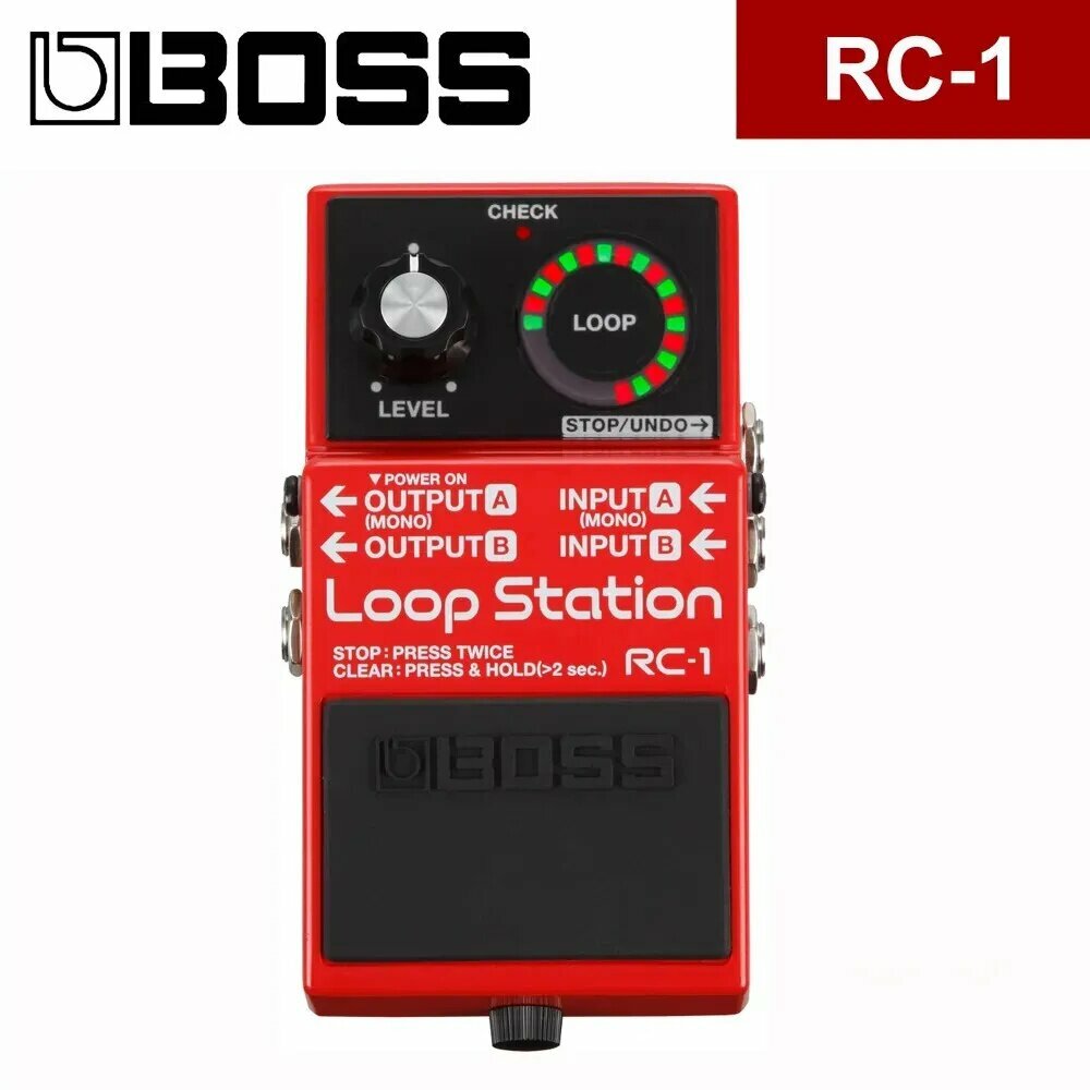 Boss RC-1 гитарная педаль лупер