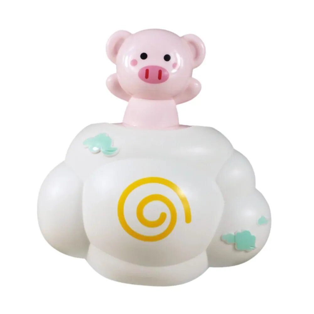 Детская игрушка для ванны в виде облака с дождем, распылитель воды, игрушка для купания младенцев, развивающая сенсорные навыки, безопасный материал