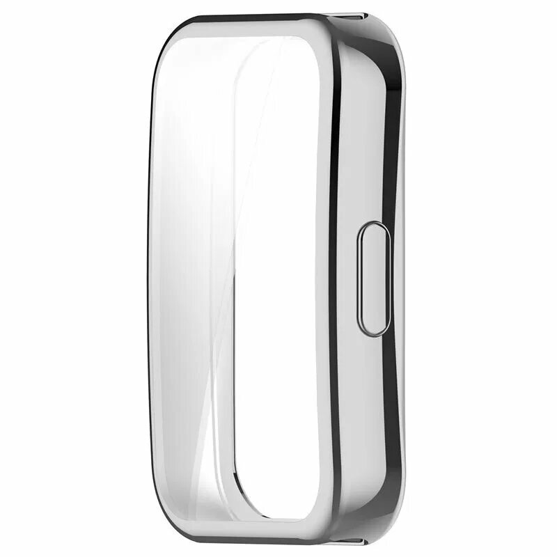 Силиконовый чехол huawei band 8 9 10 мягкий корпус huawei band8/9/10