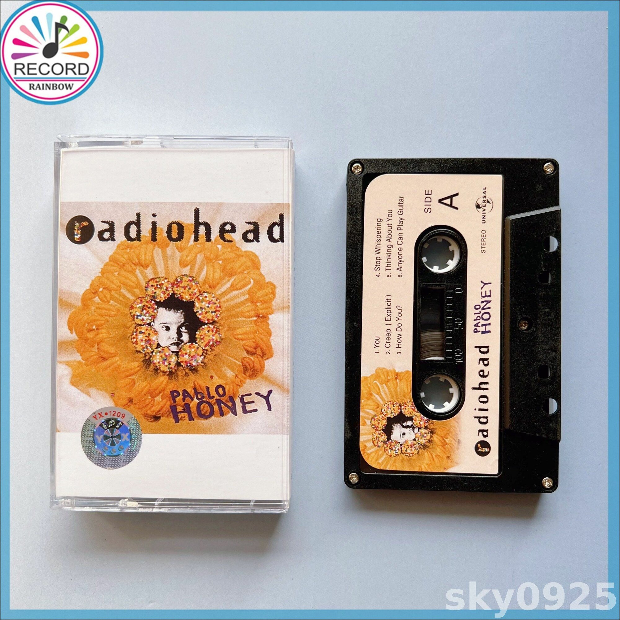 Radiohead Pablo Honey Audio MC настоящий Герметичная упаковка совершенно новый