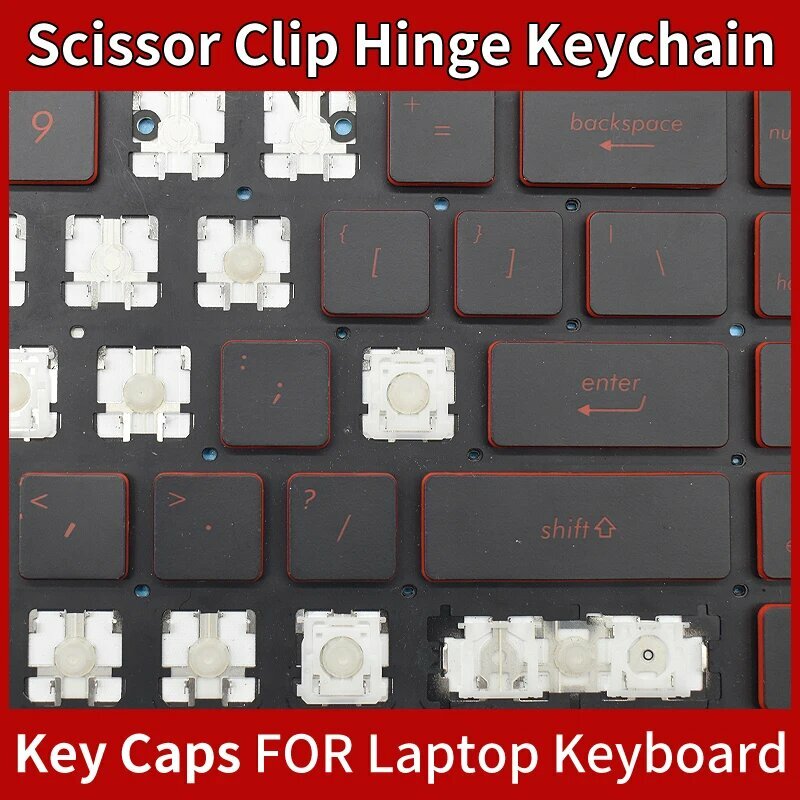 Шарнир для колпачка клавиши Jingqun для ASUS TUF Gaming FX505DT FX505DU FX505DY 2 Keys Hinge Rubber