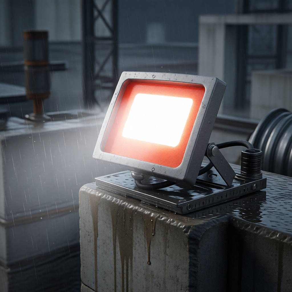 Прожектор Jazzway PFL-SC, светодиодный, уличный, мощность 30Вт, IP65