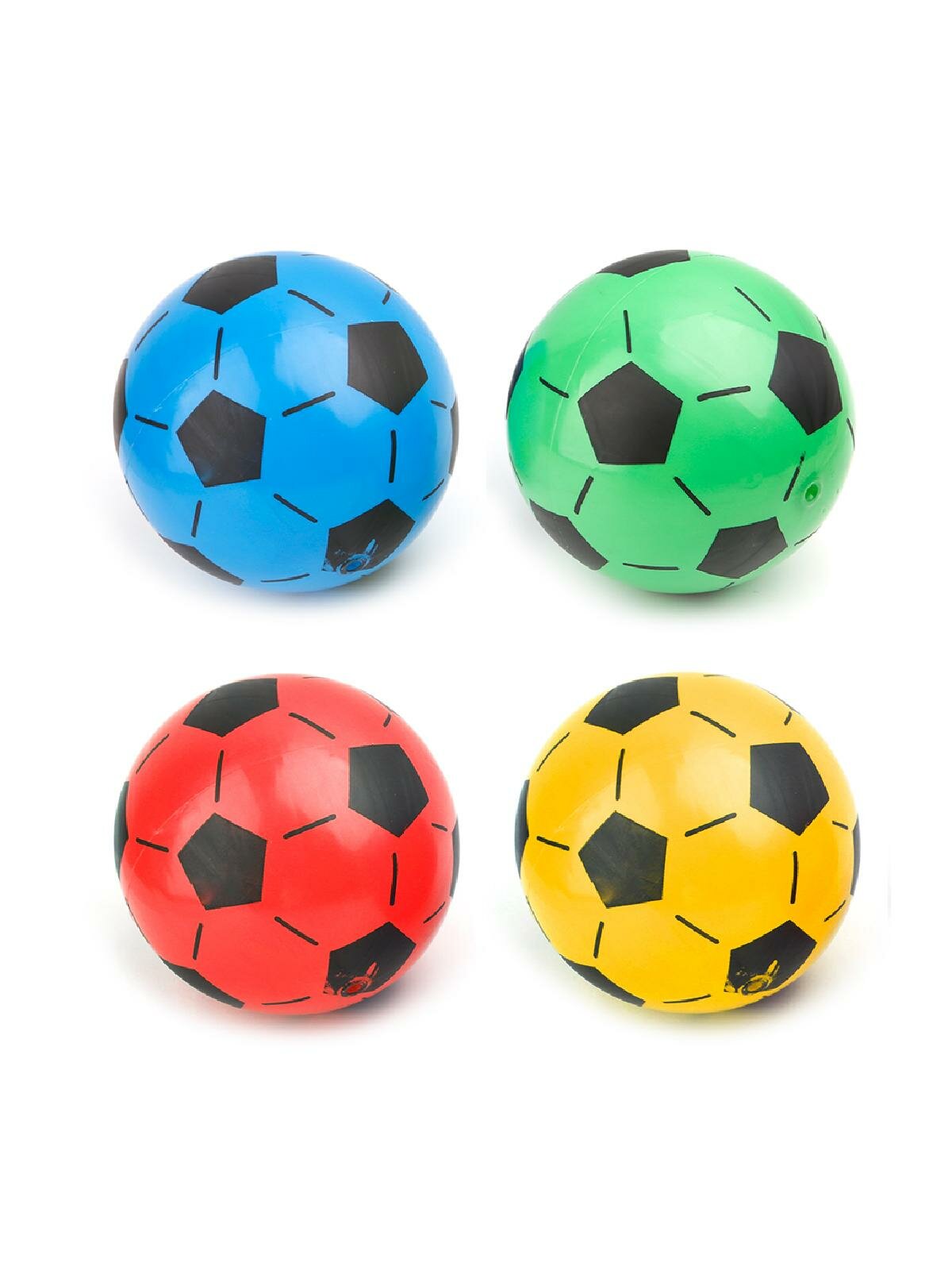 Надувной футбольный мяч 20 см (случайный цвет)