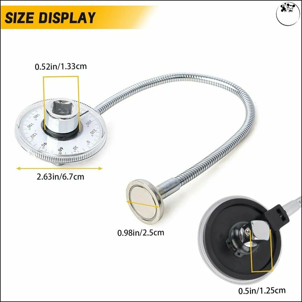 Эксклюзивный лимб угломер 1/2in VT01108B для прецизионной затяжки болтов ГБЦ