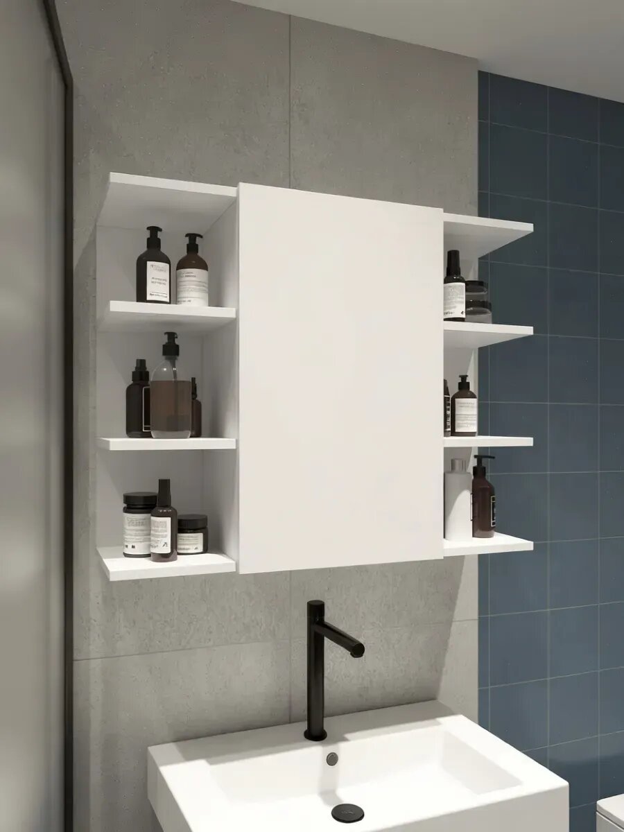 Шкаф навесной белый