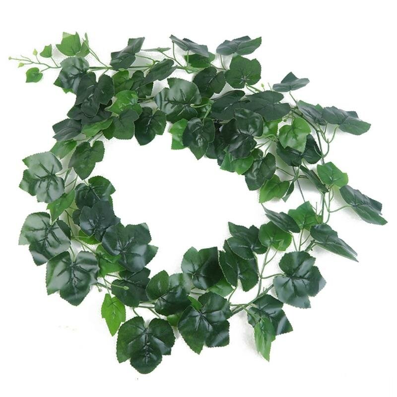 Искусственная лоза для декора, 76 жевательный виноградный лист