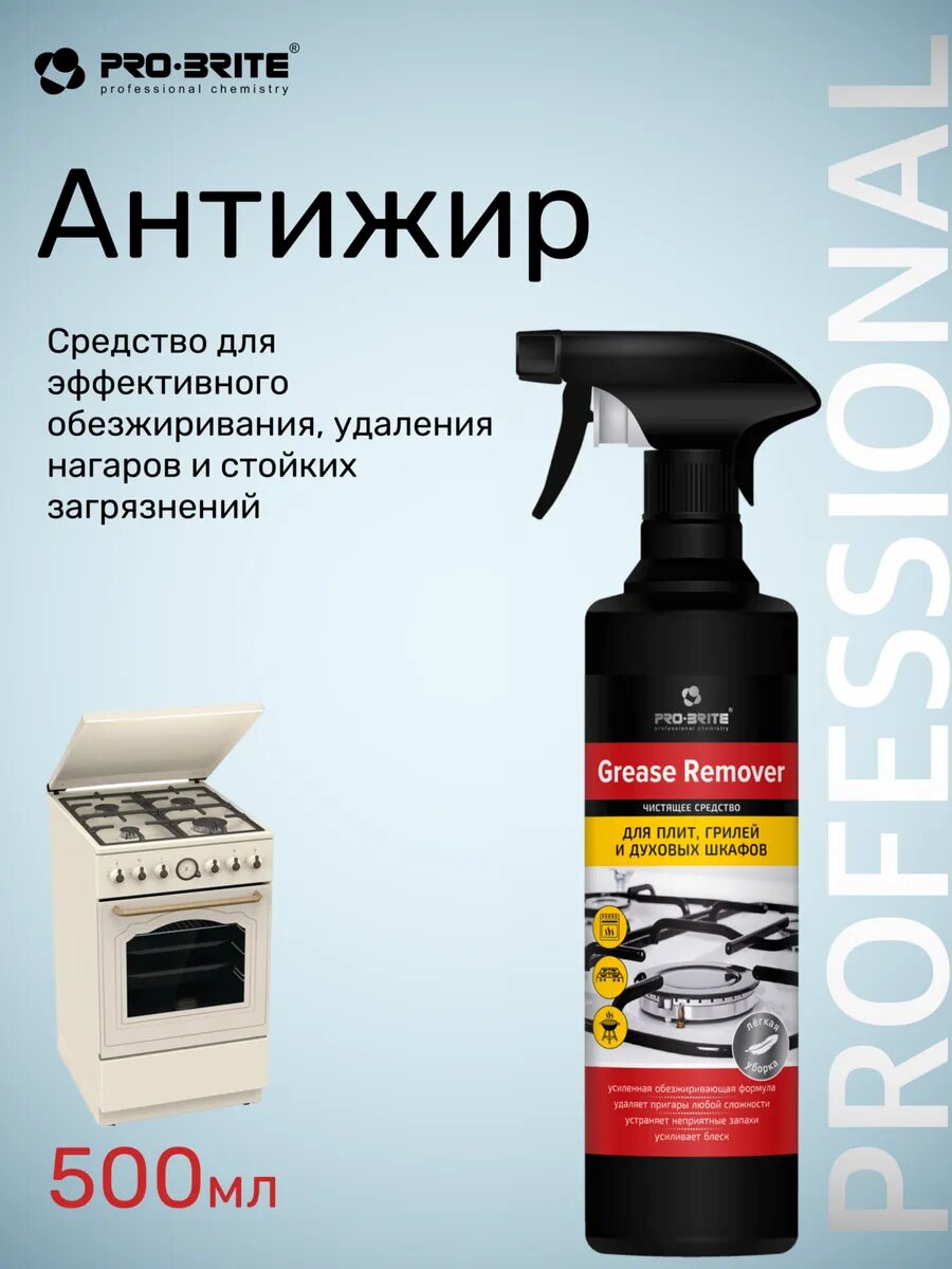 Чистящее средство Жироудалитель Антижир для кухни