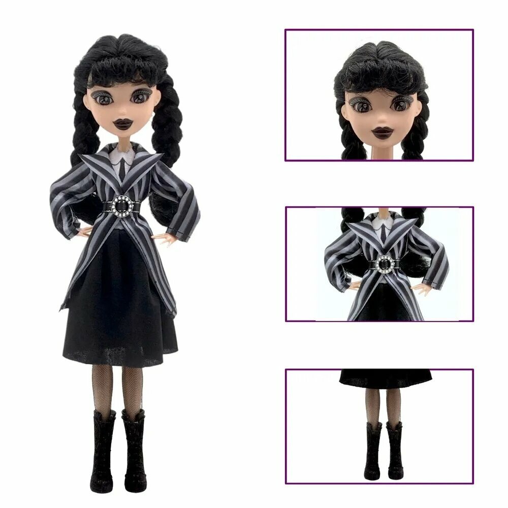 Wednesday Addams КуклаМодная Барби