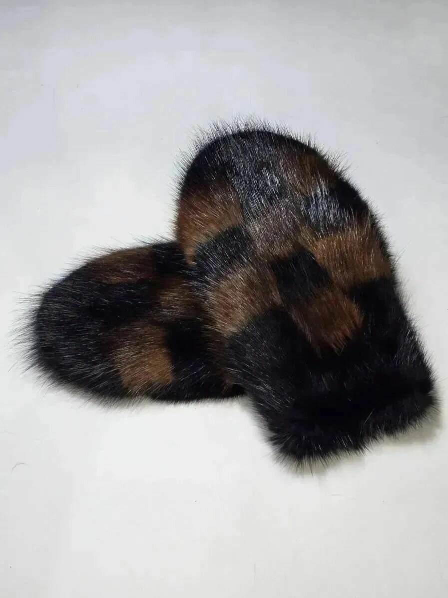 Варежки меховые для женщин