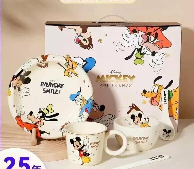 Сервиз для завтрака 310 мл мл "Disney" из 4 предм, количество персон: 1