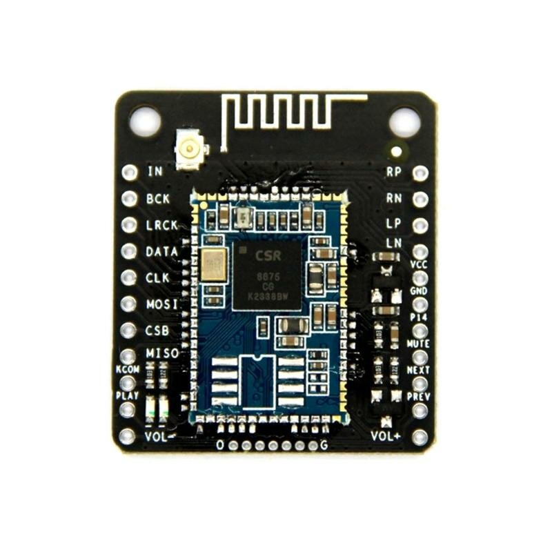 Приёмник аудиомодуля CSR8675 с поддержкой aptX-HD, красный