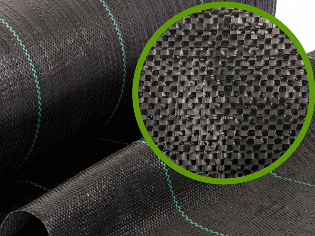 Агроткань черная 'Profi' 150г/м2, 1,6х100м, защита от сорняков и УФ