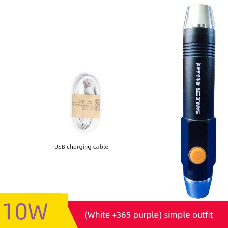 Двухголовочный фонарик для нефрита, специальный фонарик с сильным светом для оценки ювелирных изделий, нефрита, янтаря,