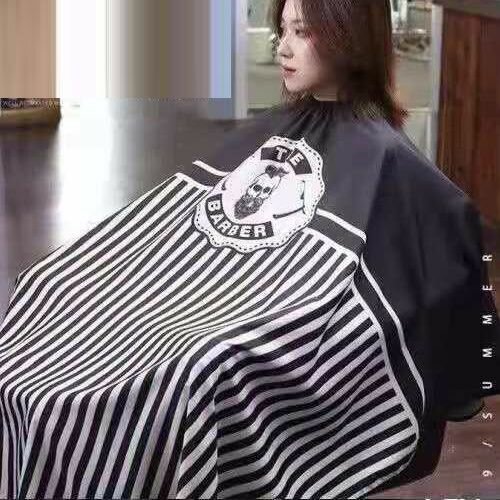 Водостойкий парикмахерский фартук для стрижки (накидка для барберов и салонов)