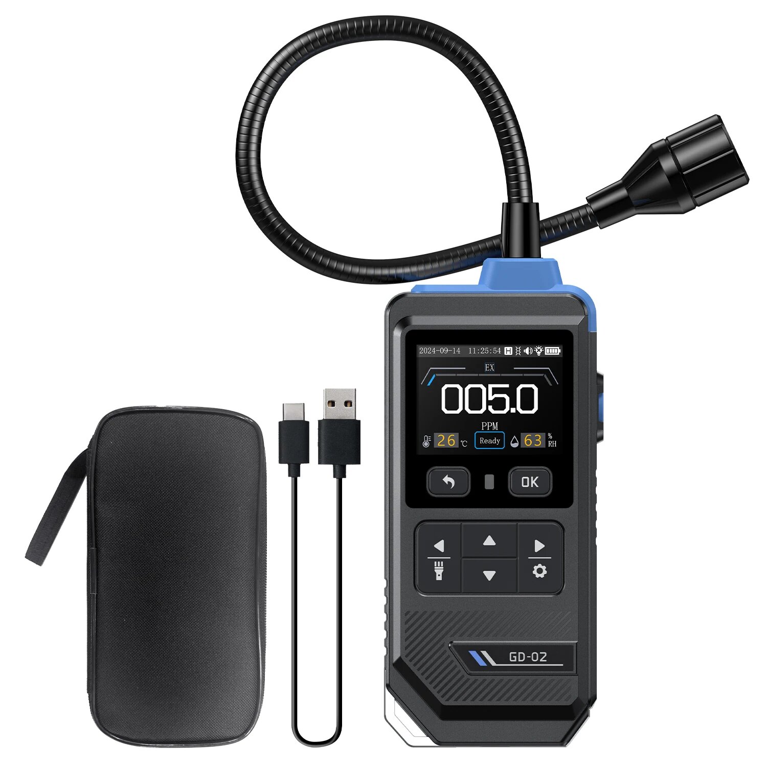 FNIRSI GD-02 Детектор утечки газа