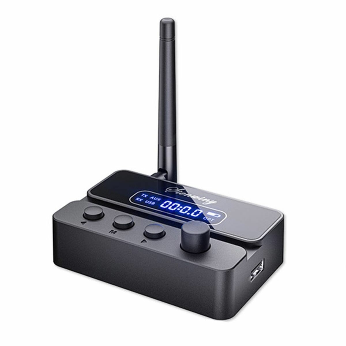 Беспроводной Hi-Fi Аудио Адаптер Оптическое Волокно Bluetooth 5.3 Приемник С AUX 3.5mm -OPT U-Disk Разъемом