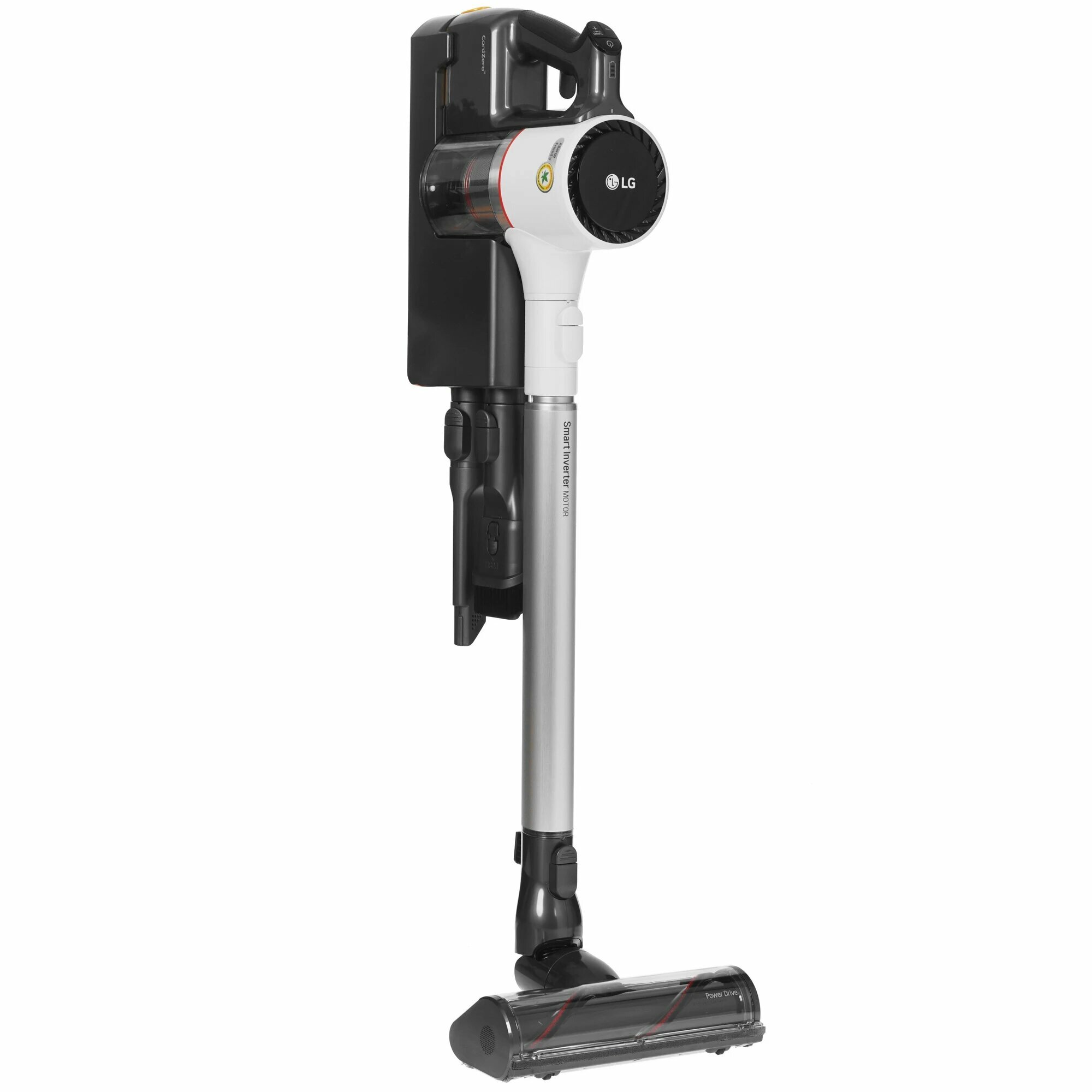Пылесос LG A9N-Prime, время работы от аккумулятора 50 мин, мощность всасывания 160Вт