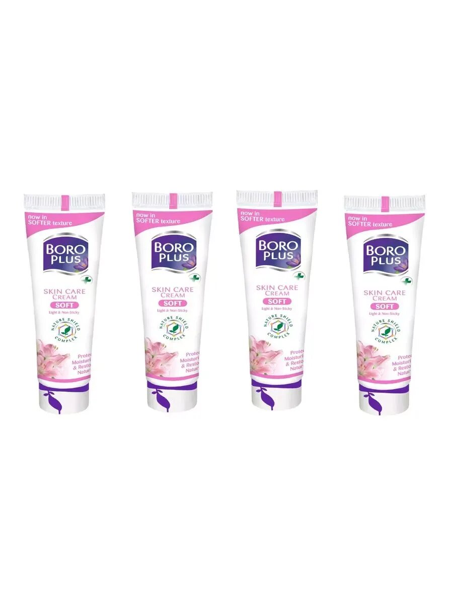 Боро плюс крем для ухода за кожей софт 25 мл - 4 шт