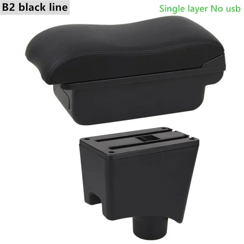 Подлокотник для Renault Sandero Logan 2 Dacia для Nissan Almera G15, автомобильный подлокотник для Lada LARGUS, ящик для хранения, аксессуар для ремонта автомобиля