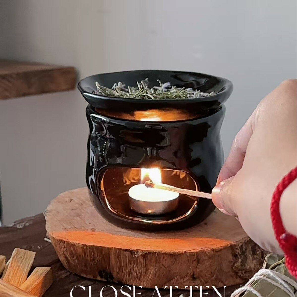 Керамическая печь для обжарки чая, ароматизатор с ароматом кедра, ароматерапевтическая горелка, может сушить чайные листья, аромалампа, устройство для заваривания чая, печь для обжарки.