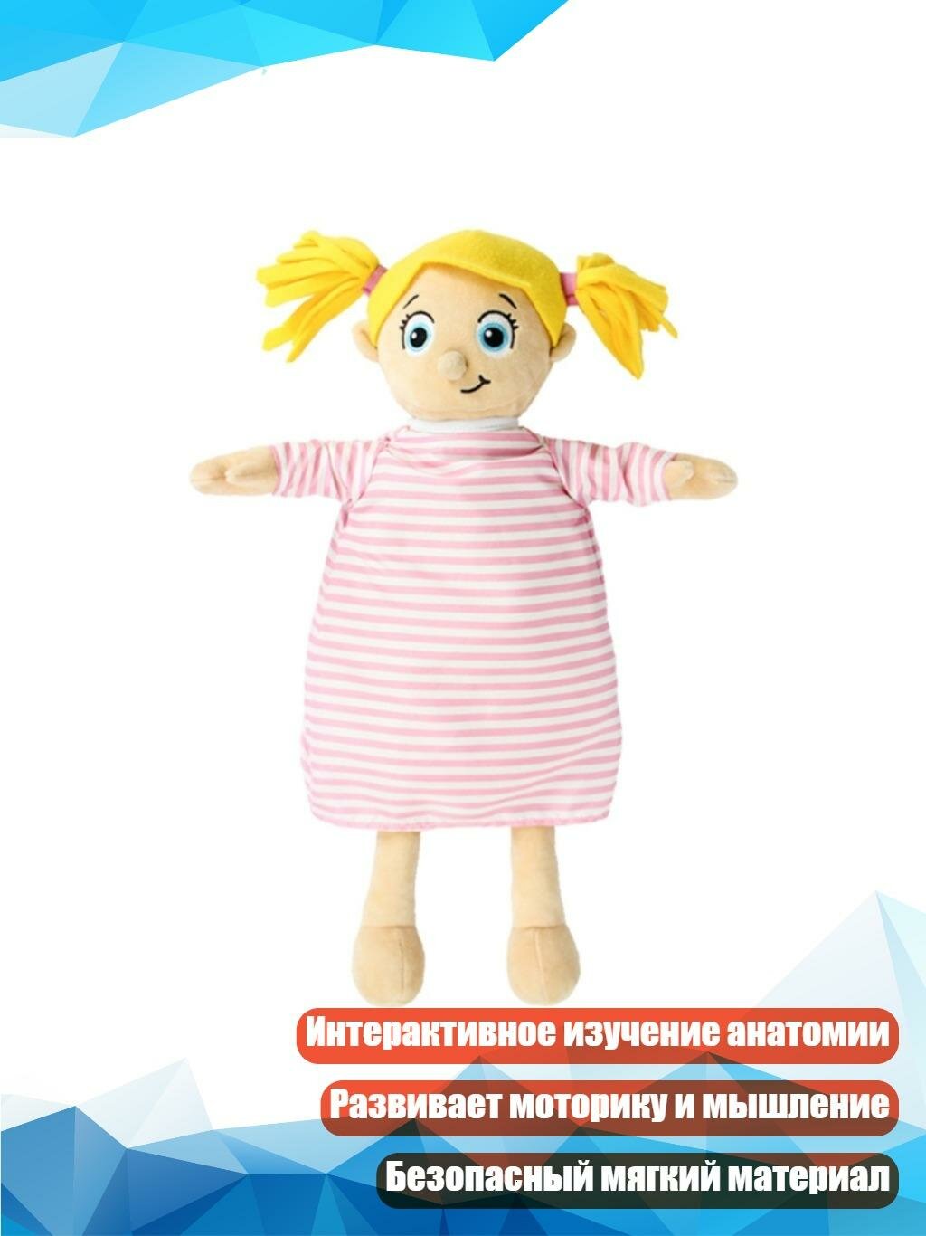 Детские пазлы «Части тела человека», Девушки-модели