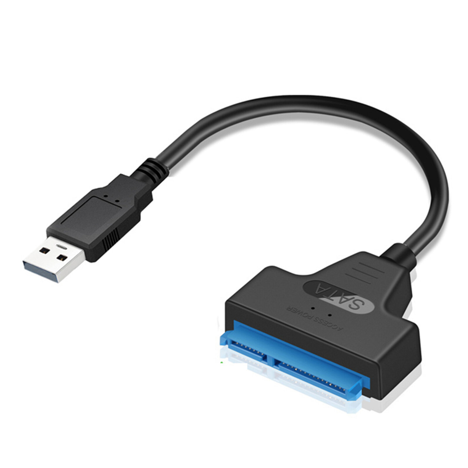 USB 2.0 на SATA адаптер кабель 22Pin для 2.5" SATA HDD SSD ноутбука