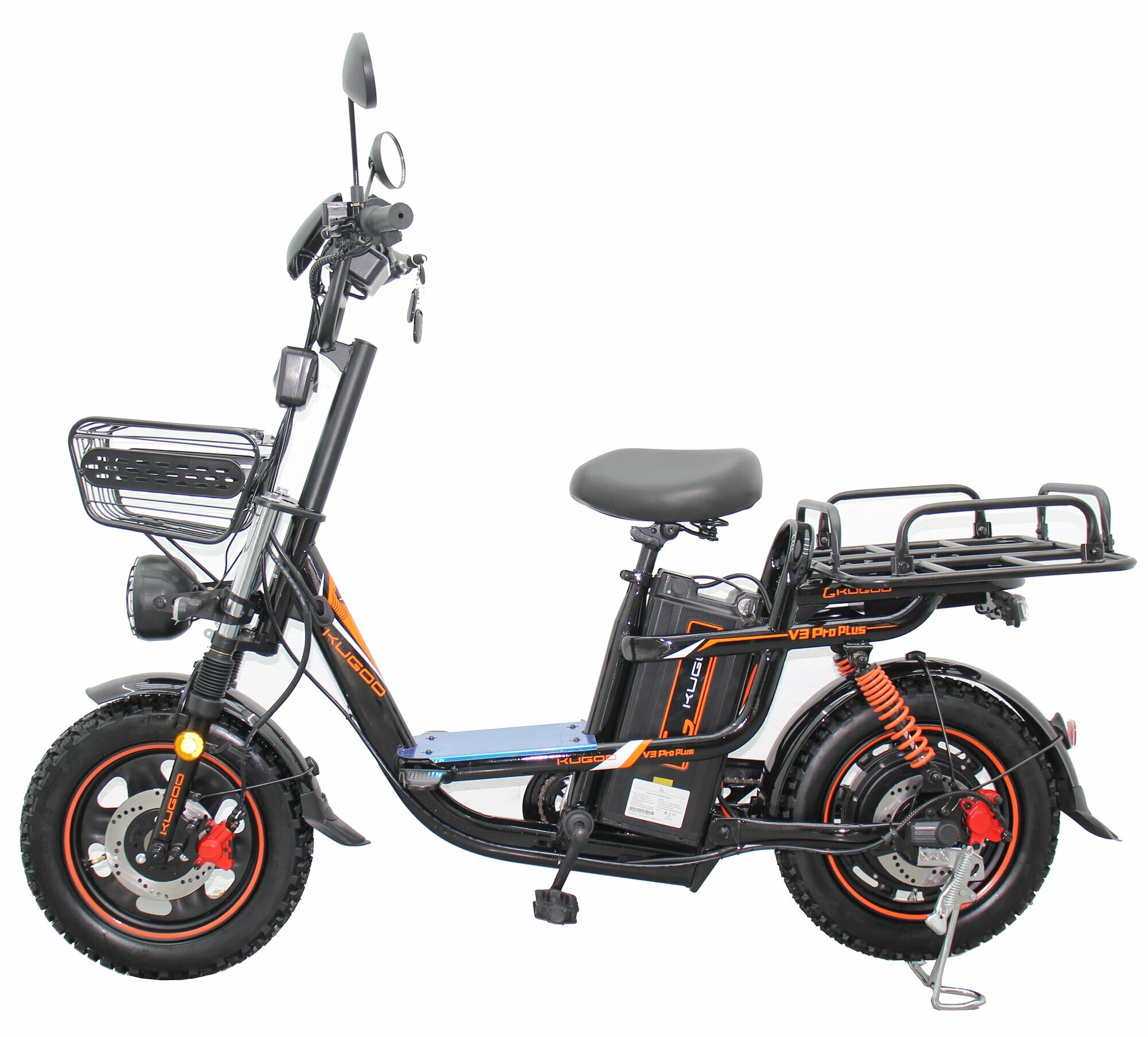 Электроскутер Kugoo Kirin V3 Pro+ обновленный 2025. 60V/28,6Ah