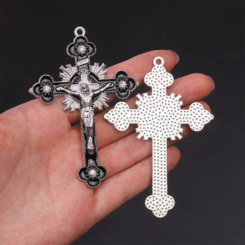 Большая подвеска-крест для украшений ME40 ME404