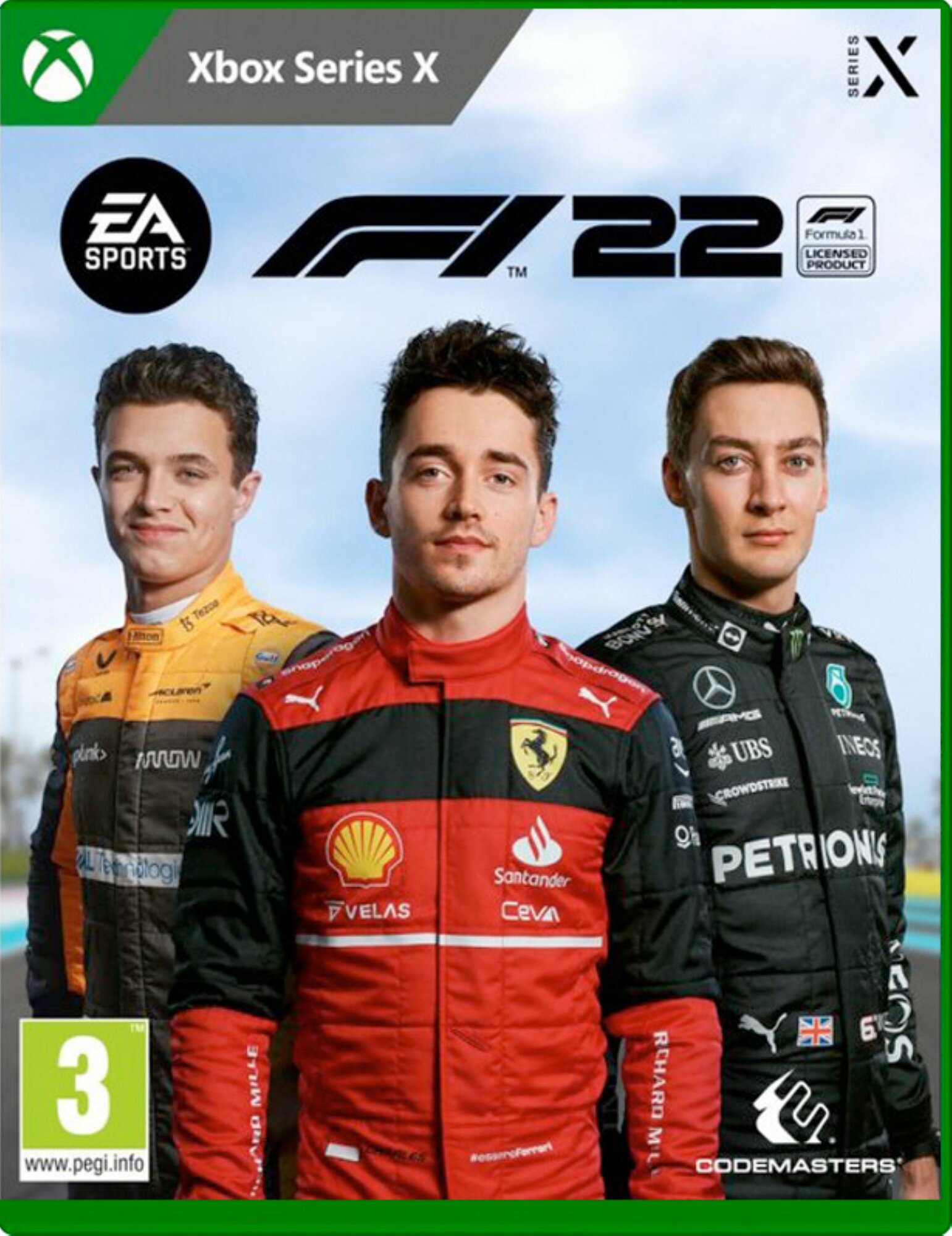 F1 2022 (русские субтитры) (Игра на диске) (Xbox Series X ONLY)
