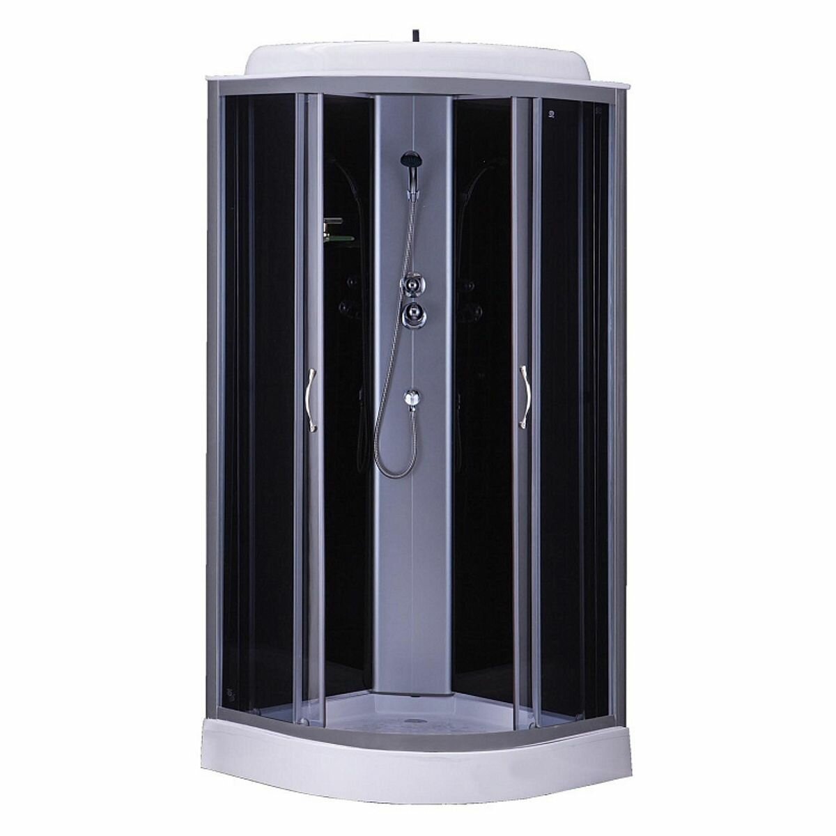 Душевая кабина с низким поддоном 80х80х215 Loranto Sunway CS-6681G 80*80*215