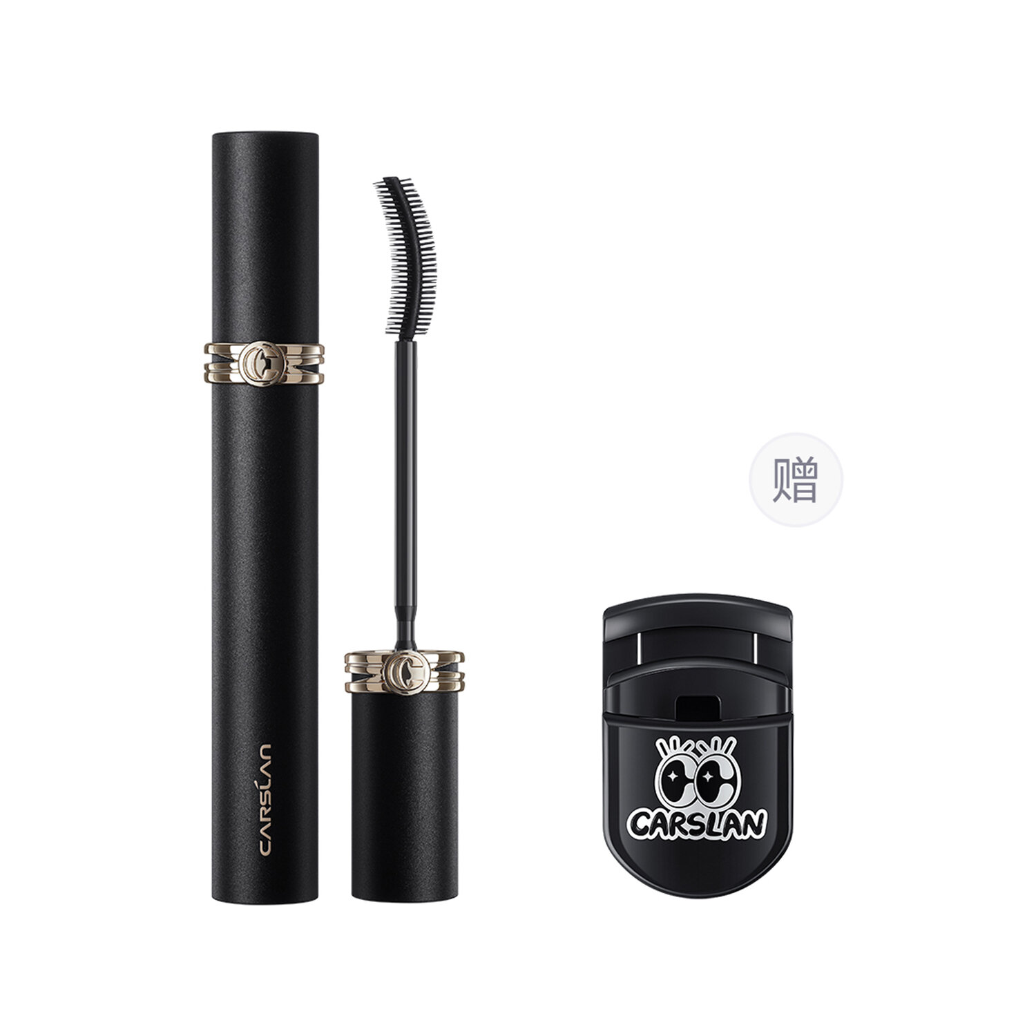 Тушь женская Carslan Dynamic Eyes удлиняющая подкручивающая, оттенок Slim and long