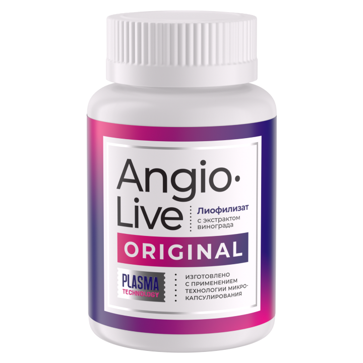 Лиофилизат AngioLive Original гель из ламинарии и фикуса Vertera, 30 г