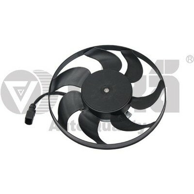 Вентилятор радиатора VIKA 99590014201 Audi A3, Skoda Octavia II, Fabia II, Vw Golf 5, 6, Caddy, Passat B6, B7, Touran 03-> 150w, 295 мм